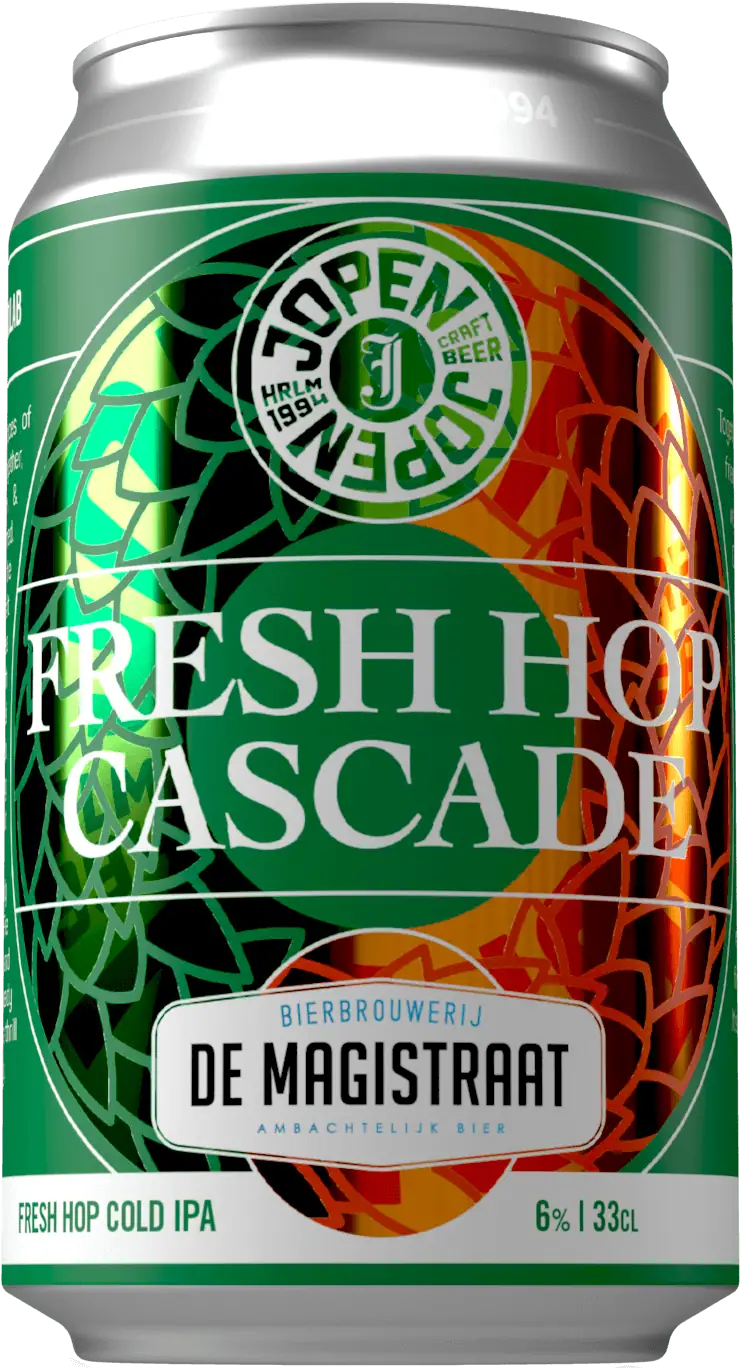 Jopen x De Magistraat x Davidse Hop: Fresh Hop Cascade 2025 - Jopenbier.nl